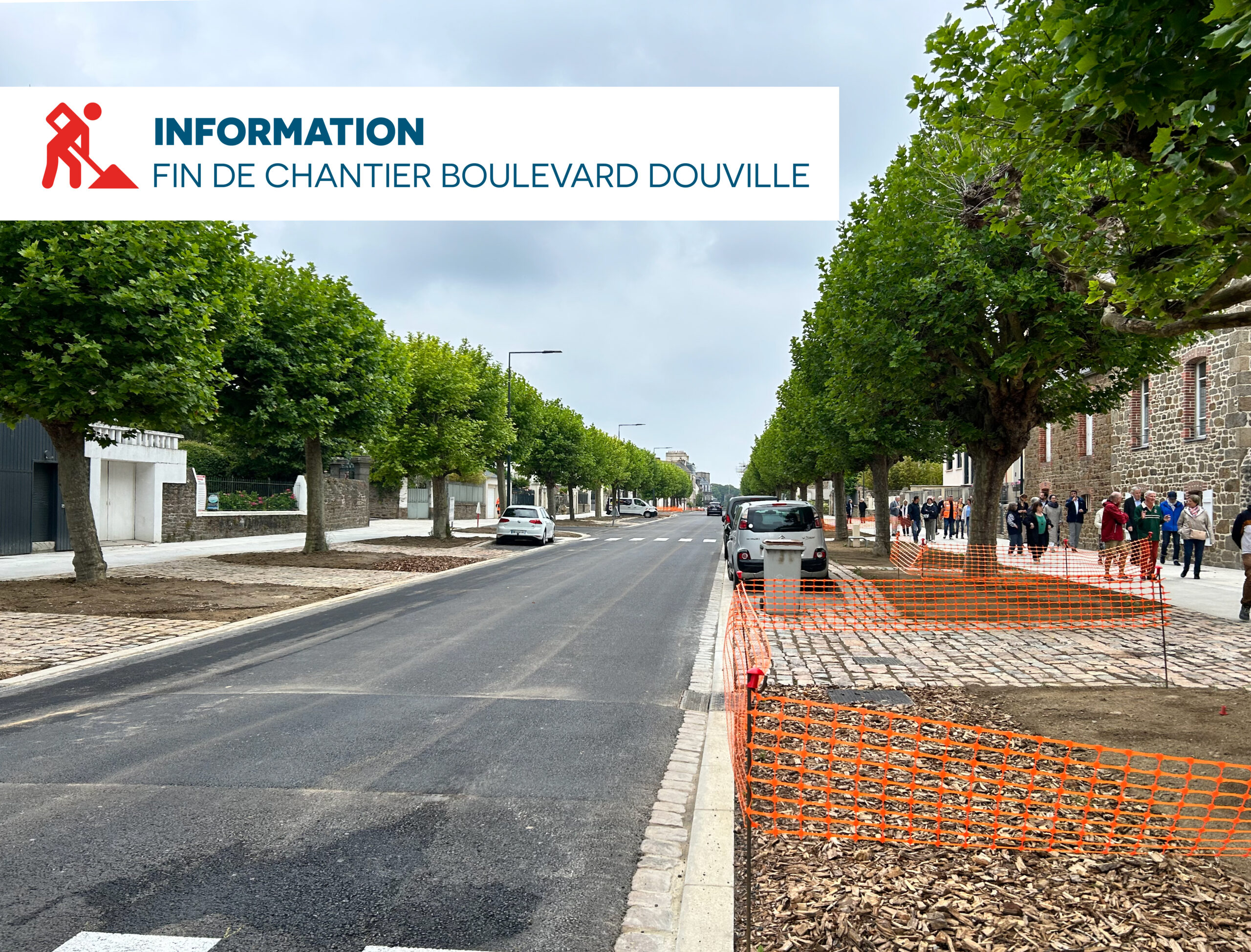 Fin de chantier pour le Boulevard Douville - Ville de Saint-Malo